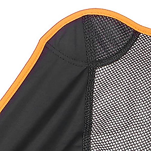 LOVINO Outdoor Camping Chair, Simple Operation Convenient to Carry Portable Chair Wide Uses for Barbecue(Orange)