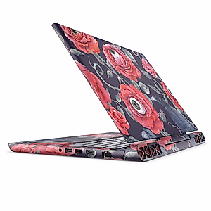 Design Skinz Abstract Roses with Eyes | Sticker | Wrap | Decal | Scratch Resistant Skin Cover Compatible with The Dell Inspiron 15 7000 Gaming Laptop (2017 Model)