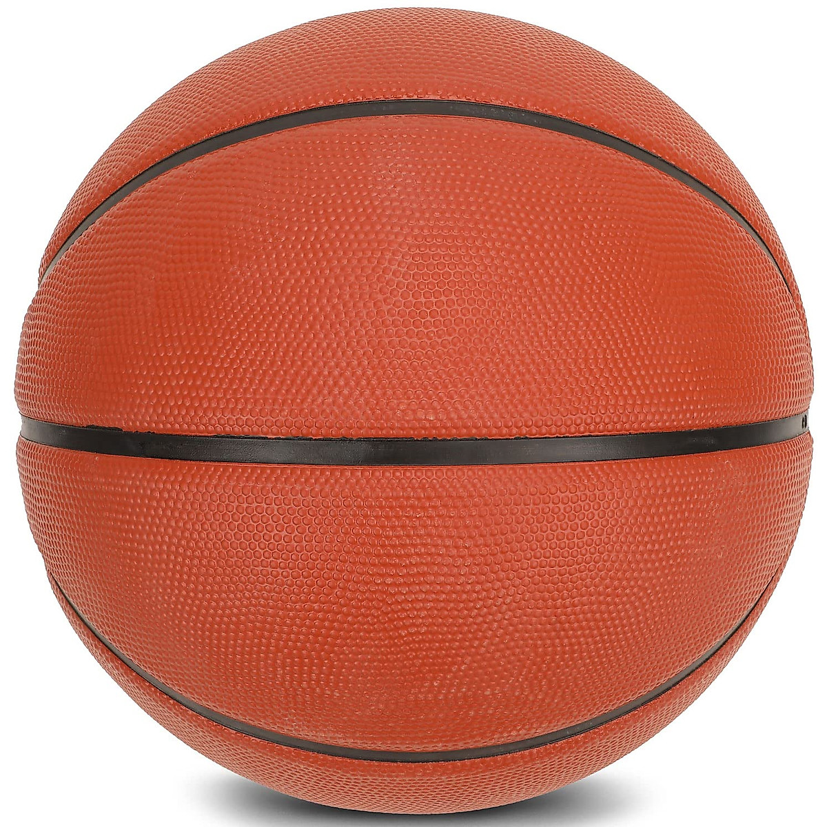 AND1 Fantom Rubber Basketball - Official Size Streetball, Made for Indoor and Outdoor Basketball Games - Sold Deflated (Pump NOT Included), Orange, Size 7