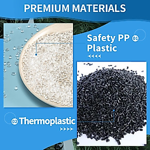 Stepping Stool for Adults & Seniors, Heavy Duty Portable One Step Stool Anti Slip Mobility Daily Aids Indoor/Outdoor Wide Safety Platform for Stairs/Kitchen/Bed/SUV Cars, Black