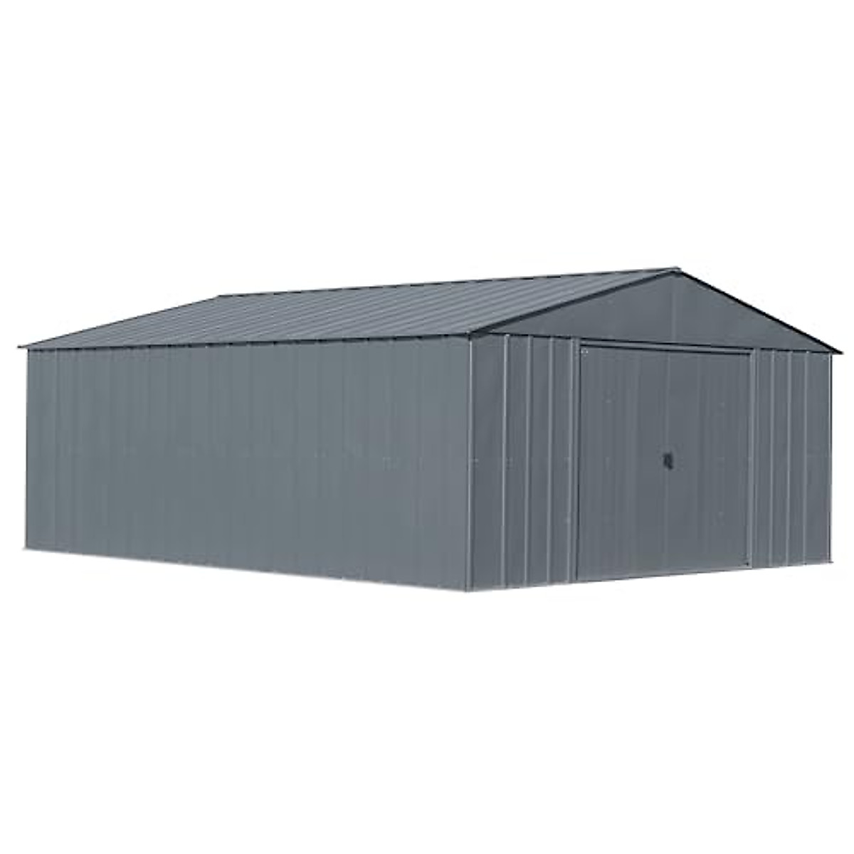 Arrow Classic Metal Shed, 14 x 17, Charcoal
