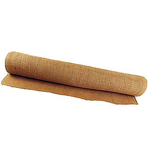 36-Inch Wide x 150 feet Long, Burlap Fabric Roll | 36" by 50 Yards | Non- Fraying| Wide and Tightly Woven | Outdoor Wedding Aisle Runners roll