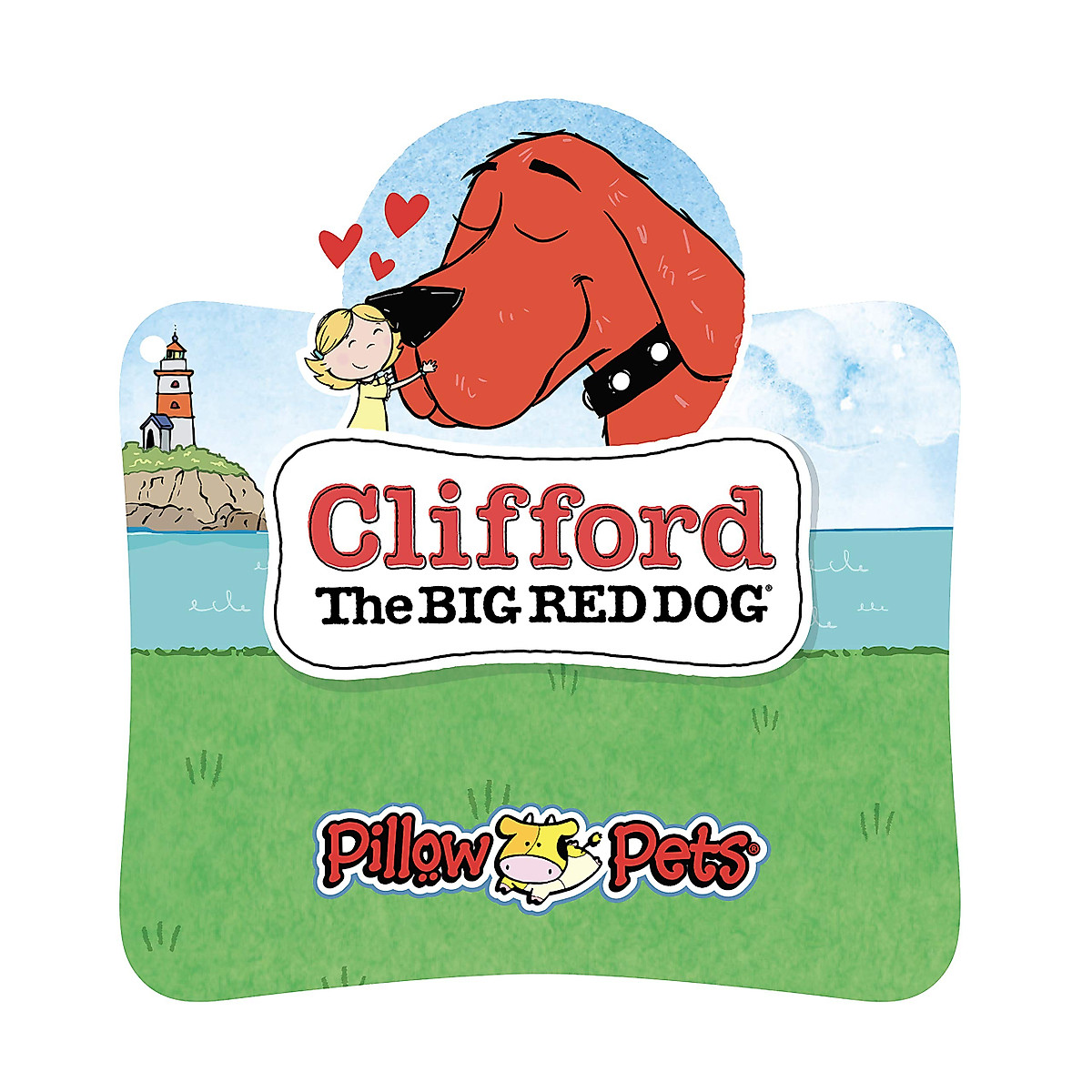 Pillow Pets Clifford The Big Red Dog - Stuffed Animal Plush