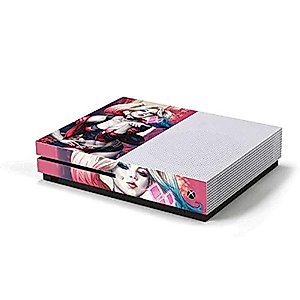 Skinit Decal Gaming Skin Compatible with Xbox One S Console - Officially Licensed Warner Bros Harley Quinn Animated Design