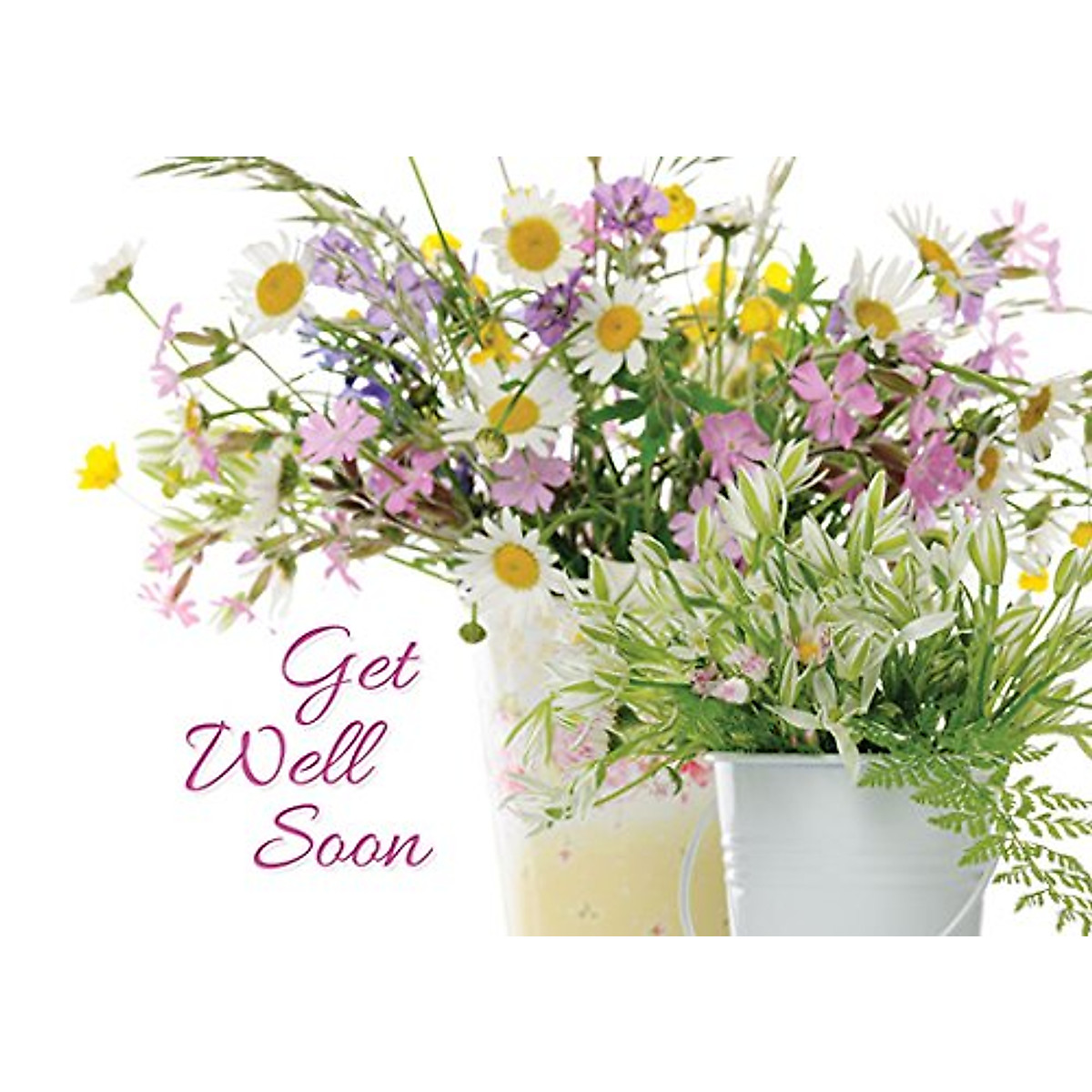 Comfort in God's Care - Get Well Greeting Cards - KJV Scripture - (Box of 12)