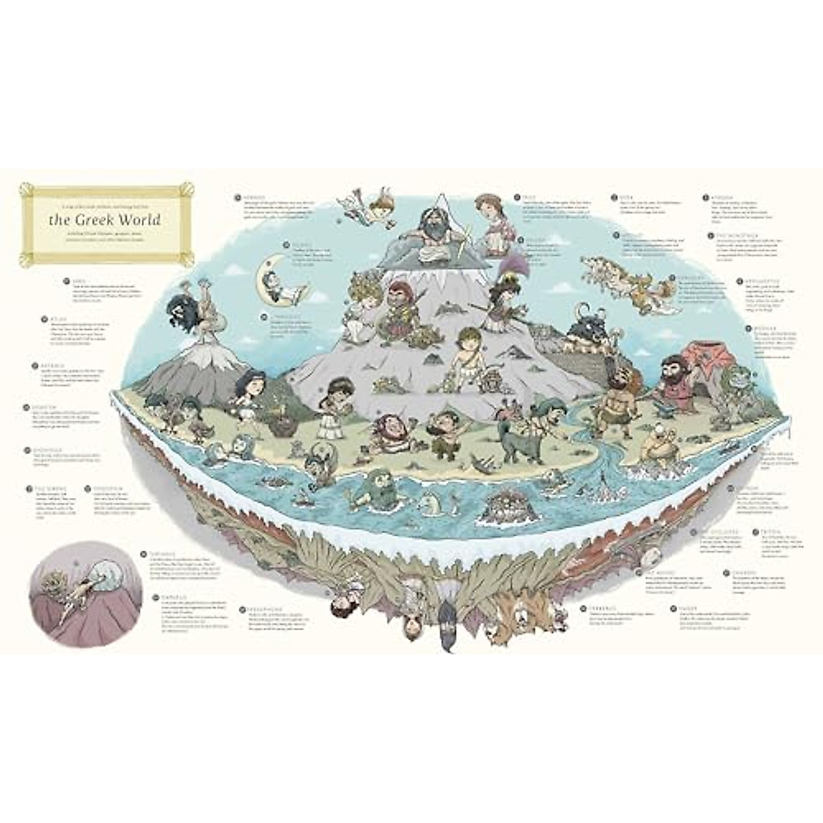 Myth Atlas: Maps and Monsters, Heroes and Gods from Twelve Mythological Worlds (Blueprint Editions)