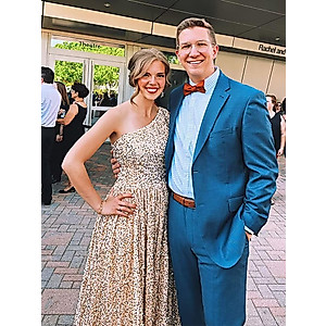 Changuan Sequin Prom Dresses for Women 2025 One Shoulder Sparkly Ball Gown A-Line Plus Size Formal Evening Wedding Party Gowns 18 Hot Pink