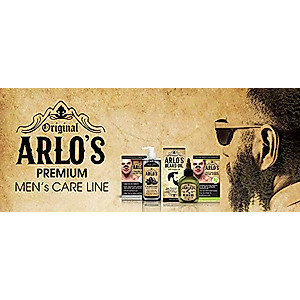Arlo's 99% Natural Original Beard Oil, Pro-growth Growth Enhancer, 2.5 Fluid Ounce