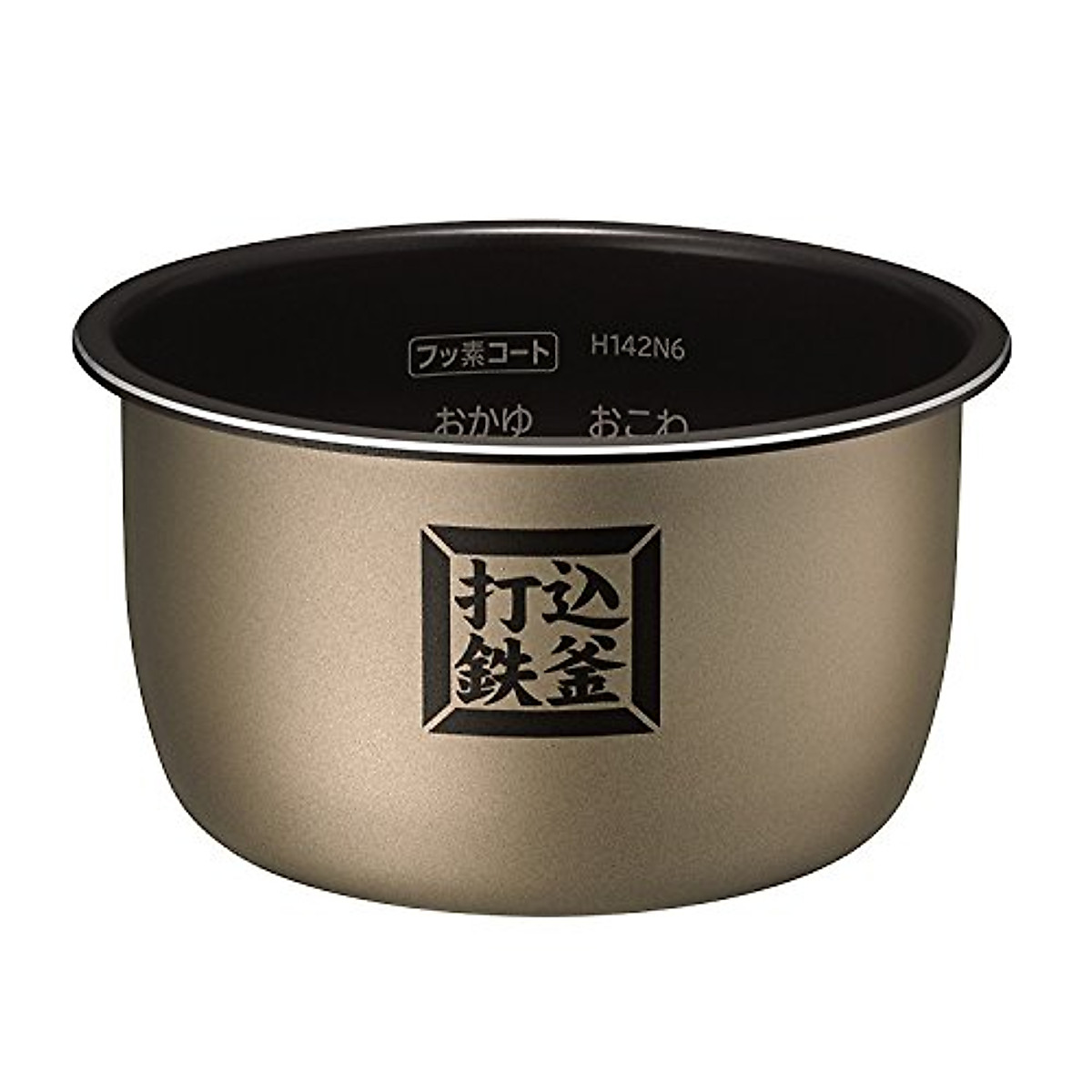 HITACHI IH Rice Cooker Ohitsu-Gozen 2.0 Go (300g / 10.5oz), Brown-Gold, RZ-WS2M N