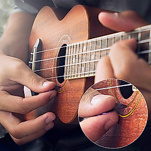 Guitar Picks & Guitar Picks Holder, 2 Black Stick-on Holders, 20 Pieces Guitar Picks, 1 Storage Case, Easy to Paste Suitable for Guitar/Electric Guitar/Bass/Ukulele (Colorful Celluloid Guitar Picks)