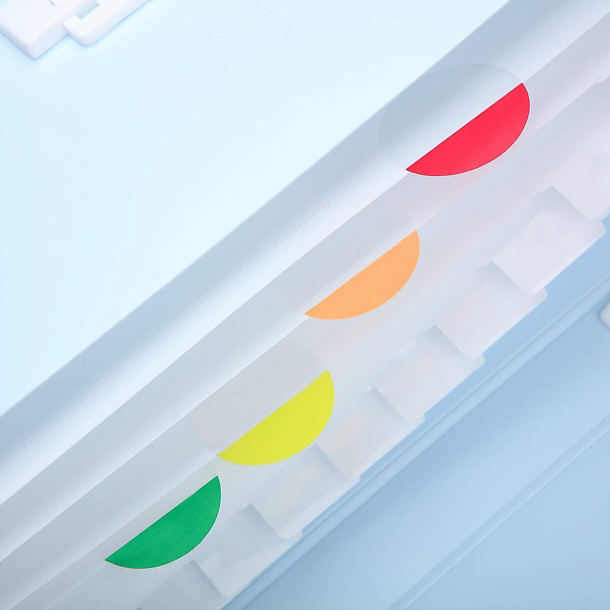 File Index Tabs Sticky Writable Flags for Labeling and Organizing Documents, Papers, Filing, Book, Folder (Style 6, 480 Pieces)