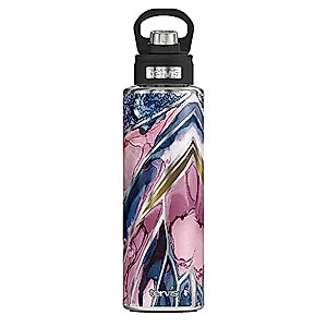Tervis Inkreel Butterfly Wing Water, 40oz Wide Mouth Bottle, Stainless Steel