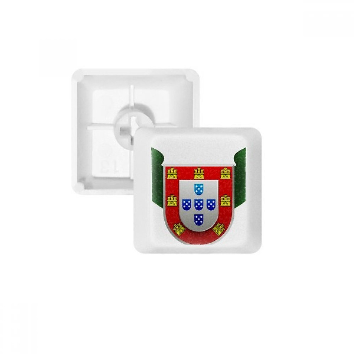 DIYthinker Portugal National Emblem Country Symbol Keycap Mechanical Keyboard PBT Gaming Upgrade Kit