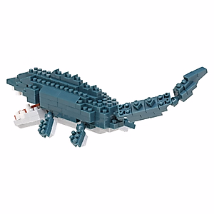 nanoblock - Dinosaurs - Mosasaurus, Collection Series Building Kit