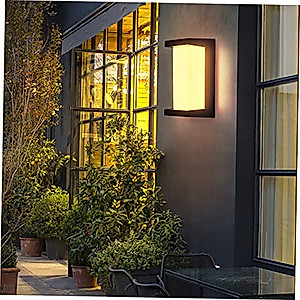 Uonlytech Garden Wall Light Exterior Outdoor Wall Lights Outdoor Sconces Wall Lighting Outdoor Landscape Lights Landscape Lights for Lawn Bathroom Night Light LED Wall Lights Yard Light LED