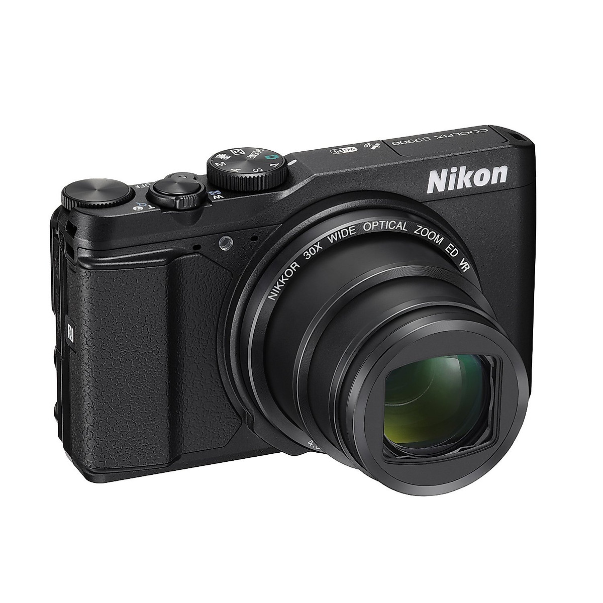 Nikon COOLPIX S9900 Digital Camera with 30x Optical Zoom and Built-in Wi-Fi (Black)(Renewed)