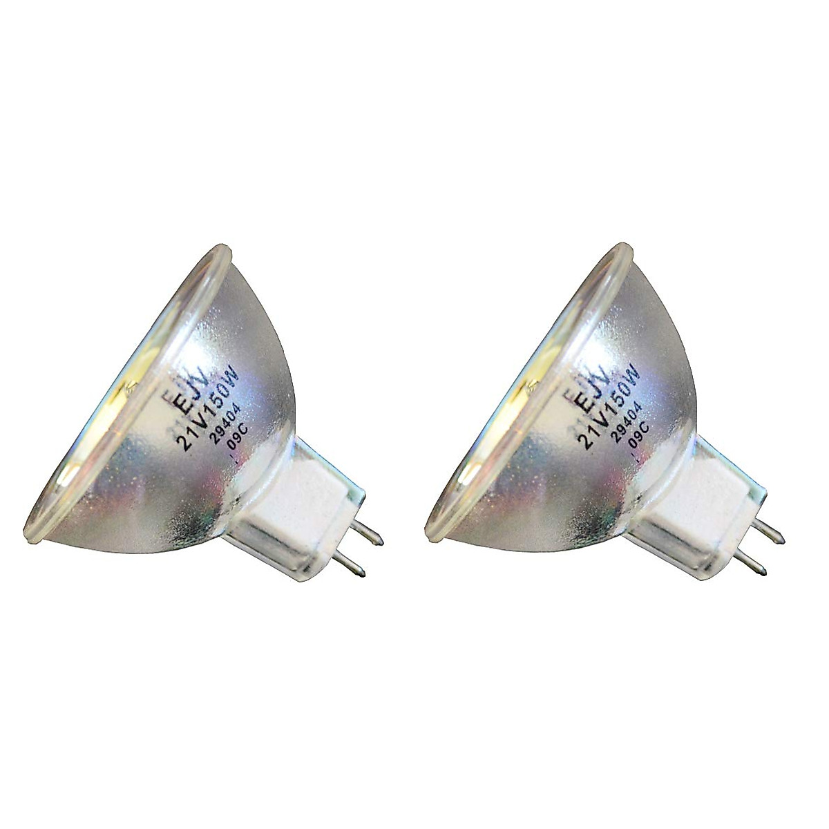 Donar 2pcs EJV 21V 150W Bulb for Amsco Projector Movie Eldorado 8mm 84 86 MV 86-ZR DP-86 - Caulk Triad TCU 2 – DeJur Eldorado - Den-Mat 3904 Dent-sply Prismetics York TCU 11 Triad TCU 2 Dental Lamp