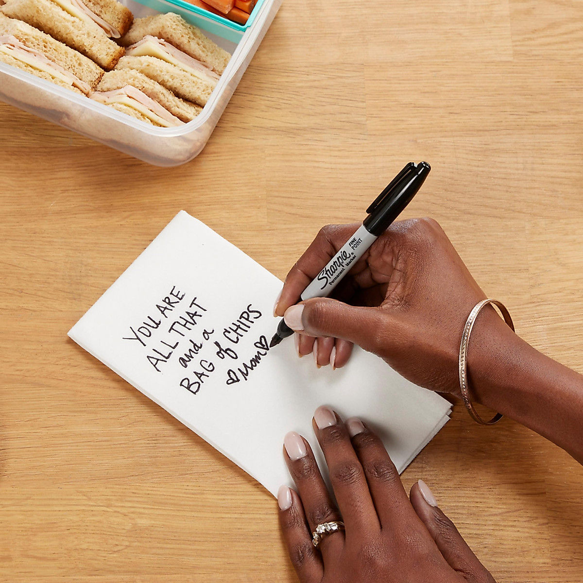 SHARPIE Permanent Markers | Fine Point | Black | 2 Count