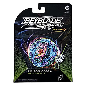 BEYBLADE Burst Pro Series Poison Cobra Spinning Top Starter Pack - Defense Type Battling Game Top with Launcher Toy