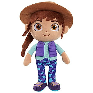 Just Play Netflix Ridley Jones Collectible Plushie Ridley Jones Doll, 8-Inch Stuffed Toy, Kids Toys for Ages 3 Up