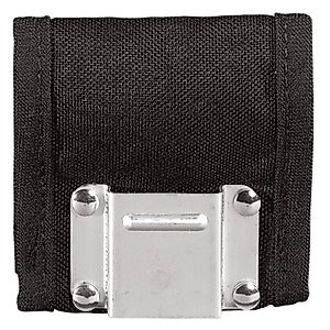 Klein Tools 5707 Tape Measure Holder, Heavy Duty Nylon, Tunnel Belt Fits 2.25-Inch, 4.125 x 2.25 x 3.75-Inch