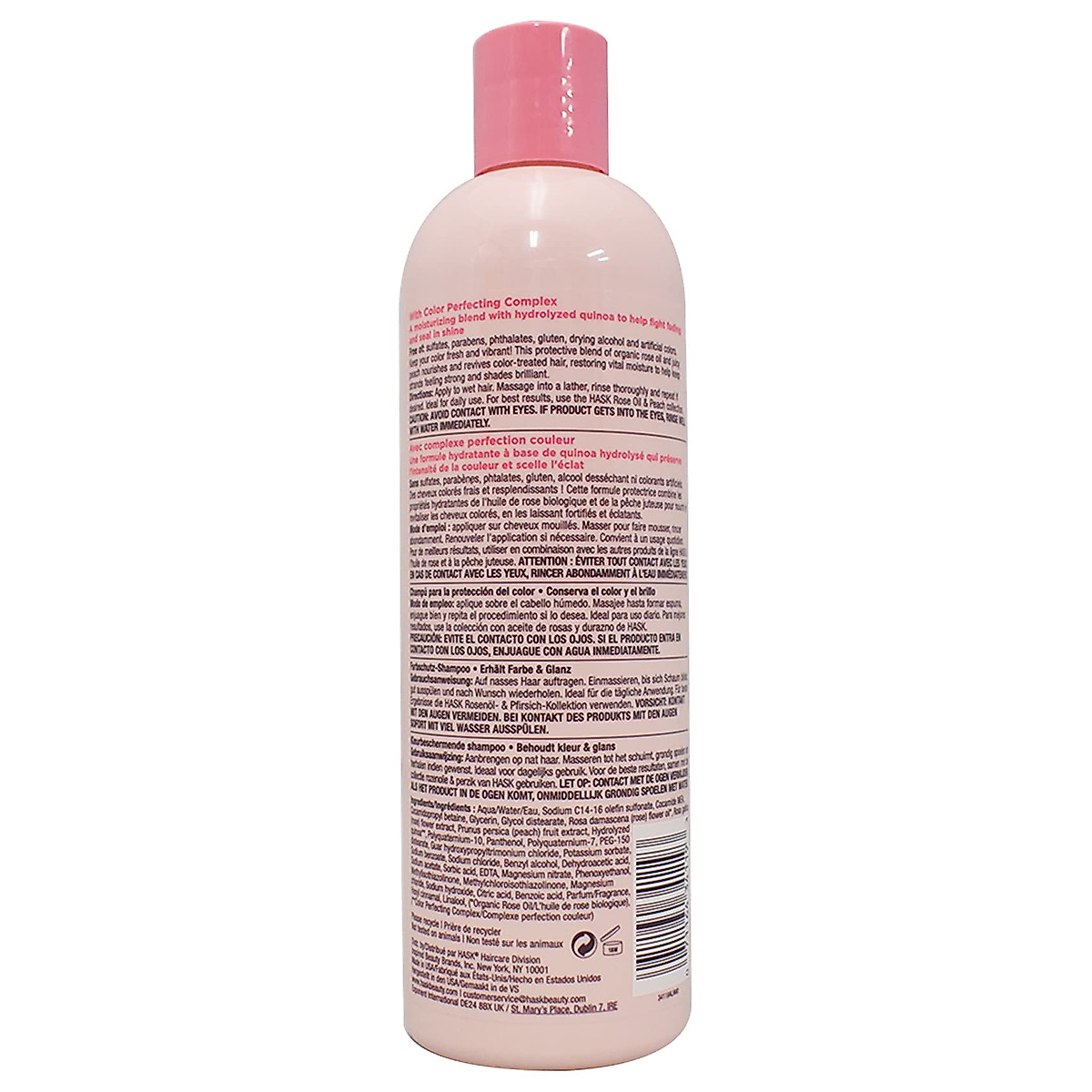 Hask Rose Oil & Peach (SHAMPOO)