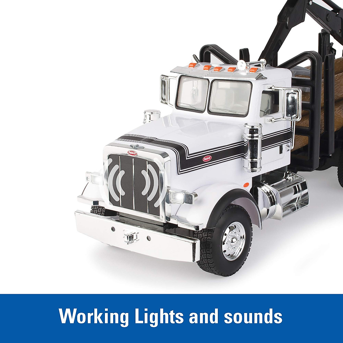 TOMY John Deere Big Farm Semi with Low Boy Wide Load (1:16 Scale)