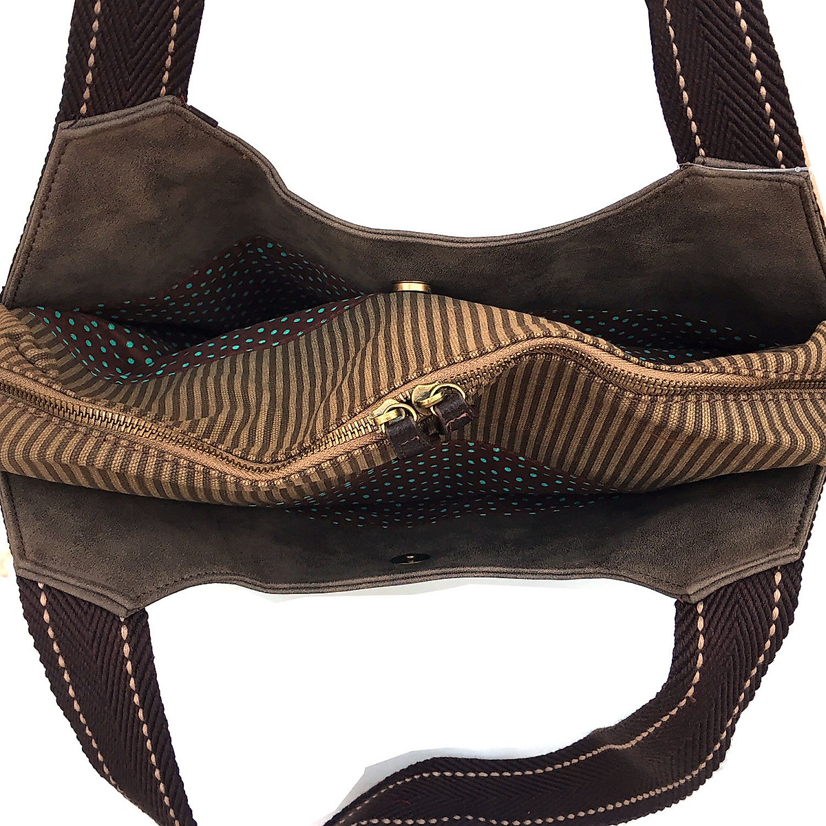 CHALA Handbag Bowling Handbag with Dragonfly Charm and Matching Dragonfly Cellphone Purse in Dark Grey…