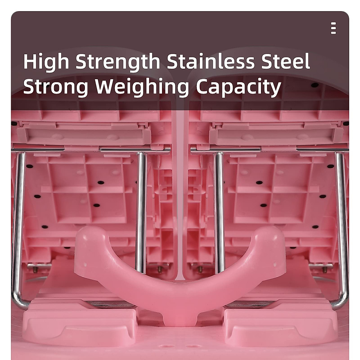 Office Footrests for Under Desk Massage Adjustable Height Portable Foot Massager with Ergonomic Non-Slip Surface Foot Exercise at Home Tilt Angle Adjustment Foot Stool at Work or Gaming Foot Rest