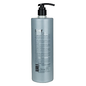 Tahe Silver Shampoo 1000ml Correction for White, Grey or Highlighted Hair