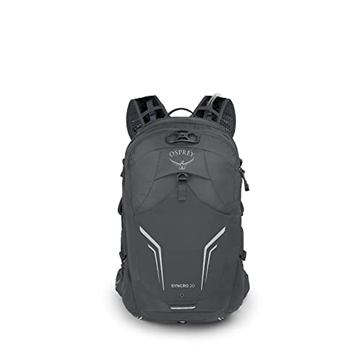 Osprey Syncro 20L Men's Hiking Backpack with Hydraulics Reservoir, Coal Grey