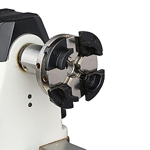 VINWOX SCR4-4 Wood Lathe Chuck, 4-Jaw Self-Centering Chuck, with 1"x8TPI thread & 3/4"x16TPI Adapter, 3 Years Warranty