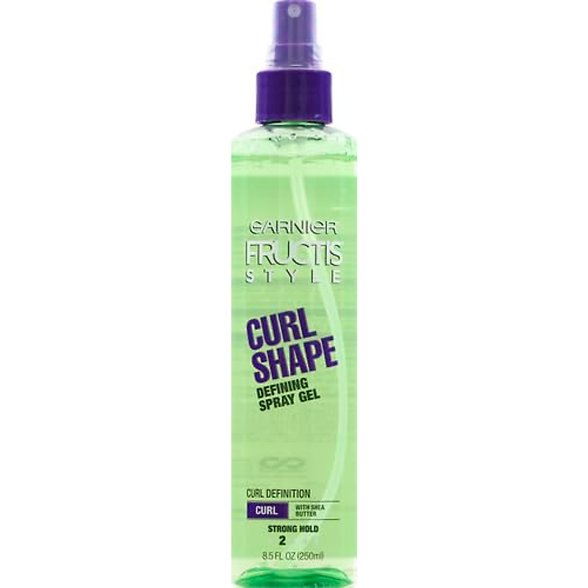 Garnier Fructis Style Curl Shape Defining Spray Gel, Curly Hair, 8.5 Fl Oz
