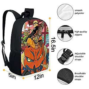 3D Printing Cartoon Backpack Traveling Multipurpose Anime Backpack With Adjustable Straps -04