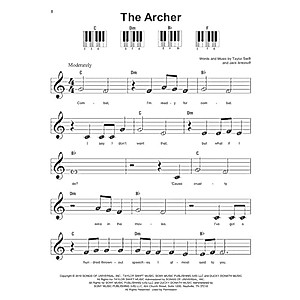 Taylor Swift - Super Easy Songbook - 2nd Edition: 30 Simple Arrangements for Piano with Lyrics