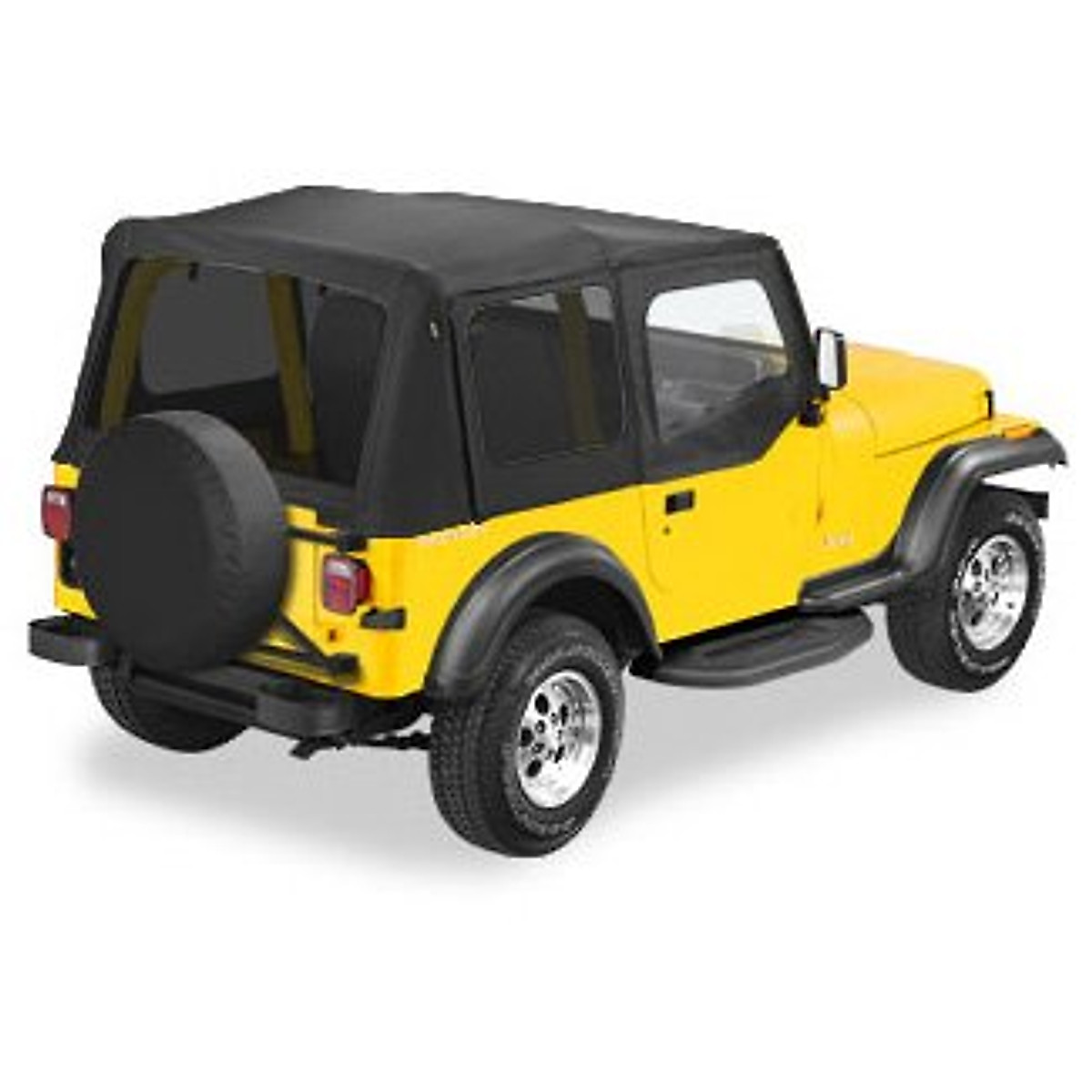 Bestop 7912301 Black Sailcloth Replace-A-Top for 1988-1995 Wrangler YJ