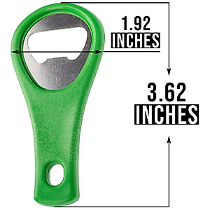 Kitchen Bottle Opener - Pack of 3 - Keychain Mini Bar Bottle Opener - Speed Heavy Duty Beer Bottle Opener