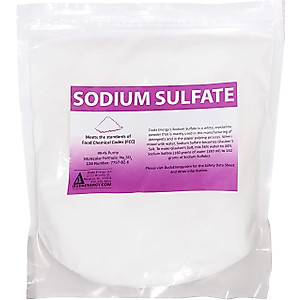Duda Energy 5 lb Sodium Sulfate Food Grade FCC Anhydrous Naturally Mined 99+% Purity,White