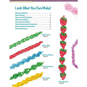 Hooked on Rubber Band Jewelry: 12 Off-the-Loom Designs for Bracelets, Necklaces, and Other Accessories (Design Originals) Easy Step-by-Step Instructions, Photos, & Diagrams, with No Loom Required