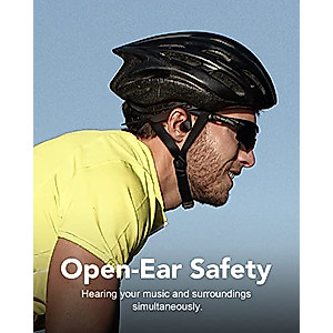RR SPORTS Bone Conduction Headphones, Open Ear Headphones Bluetooth 5.3 Sport Earphones, IP67 Waterproof Headset for Running, Cycling, Driving, Hiking