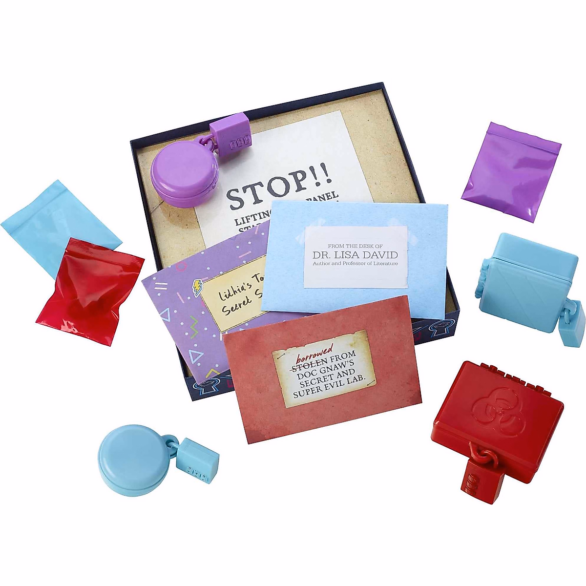 Games Escape Room in a Box: Flashback, Escape Room Game with 19 Puzzles and 4 Locks, Can Pair with Amazon Alexa, for Adults and Teens 13 Years Old and Up