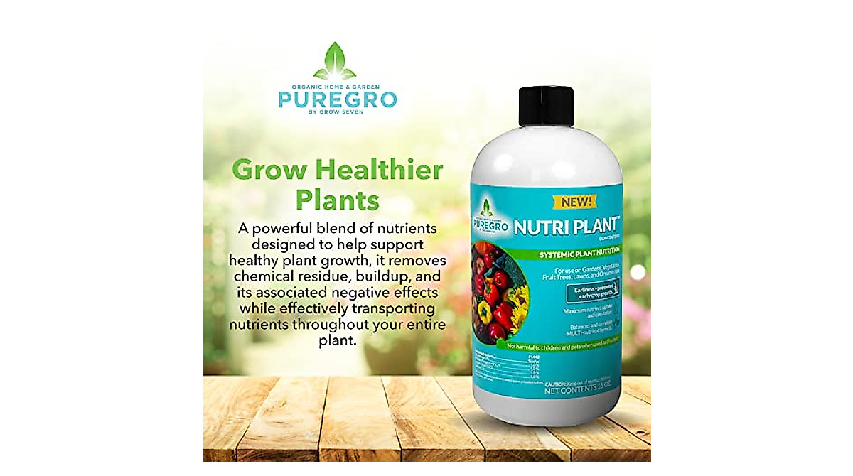 PureGro Nutri Plant Concentrate - Superior Plant Fertilizer