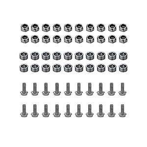 Mikatesi 1003375 1003391 Snow Thrower Rubber Paddles Kit for Honda HS35 HS35 A Snowblower Auger Assy Replaces 72400-730-000 72521-730-003 72552-730-003