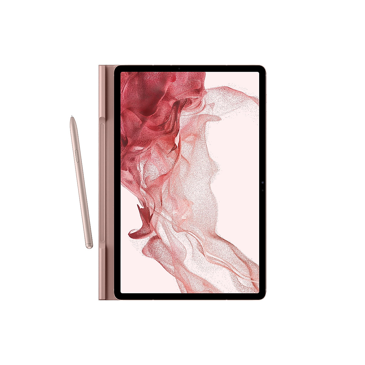 SAMSUNG Galaxy Tab S8 Book Cover, Protective Tablet Case w/ 2 Viewing Angles, Magnetic Design, S Pen Holder, Slim, Lightweight, US Version, Pink