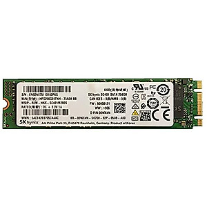 Dell 256GB, SSD, SATA3, M.2, 22mm/80mm/2.23mm, (SG6, Class, W125720840 (22mm/80mm/2.23mm, (SG6, Class 20) 0WX4N, 256 GB, 6 Gbit/s)