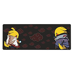 Gaming Mouse Pad Anime Character Mouse Pad for Computer - Anime Gaming Large Mouse Pad Non Slip Rubber Mat for Computers, Desktop PC Laptop Office Big Mouse Pad