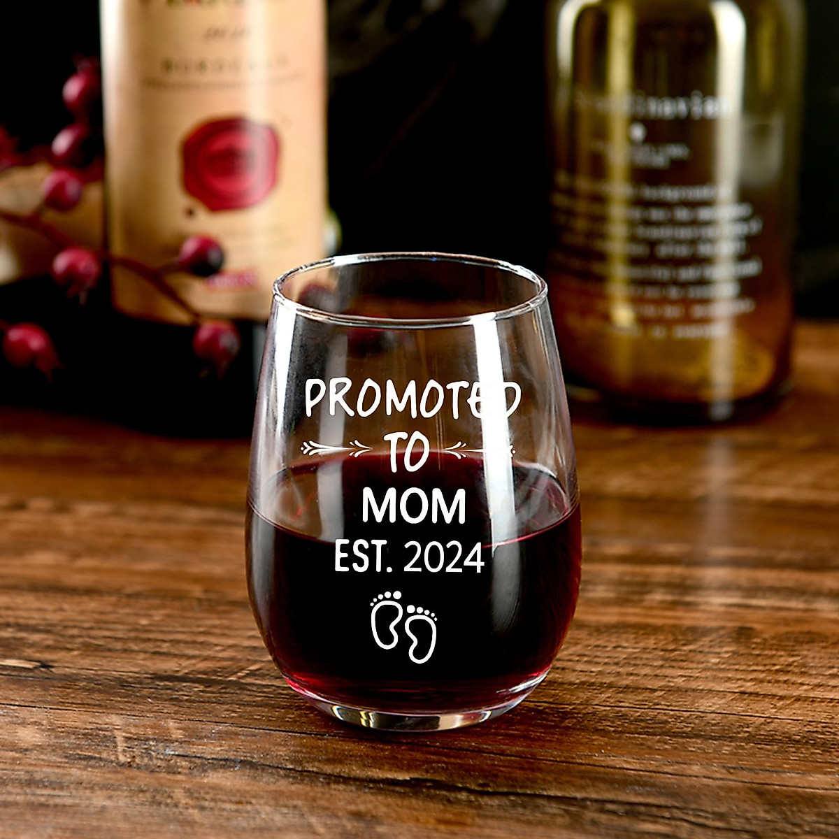 JERIO New Parents Gift Est 2023, Gifts for Mom & Dad Baby Shower, First Time Mommy & Daddy to Be, Perfect Present for Mother’s Day, Father’s Day, Baby Shower, Pregnancy