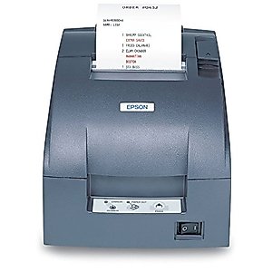 Epson TM-U220D, Impact, Two-Color Printing, 6 lps, Serial Interface, Power Supply, Dark Gray C31C515653