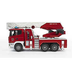 Bruder 03590 Scania R-Serie Fire Engine with Water Pump and L and S Module