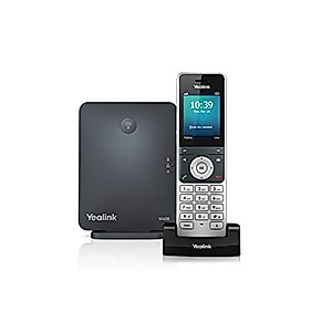 Yealink IP Phone W60P is a Bundle of W60B Base and W56H handset + (2-Units) W56H Handset